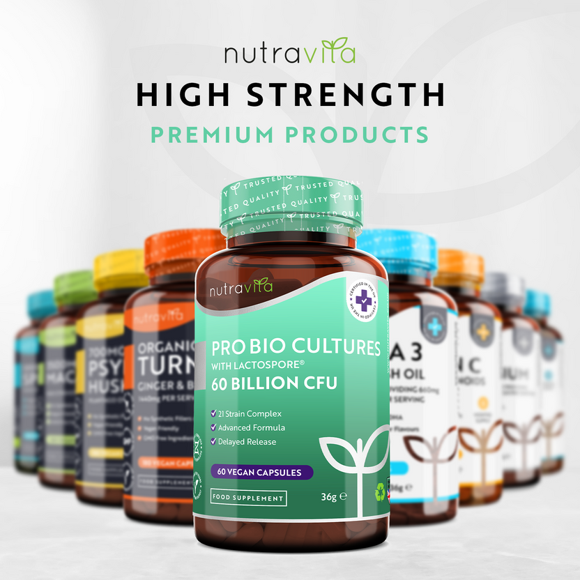 60 Billion CFU Bio Cultures Complex | Nutravita